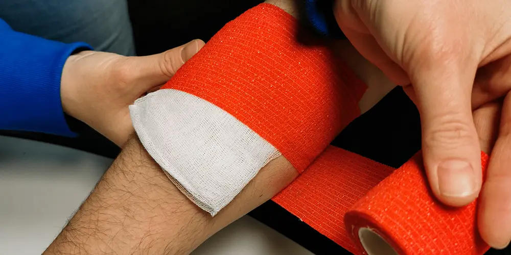 Wundversorgung-Verbandsmaterial